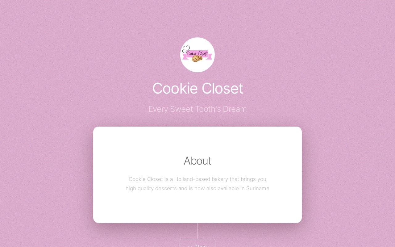 Cookie Closet